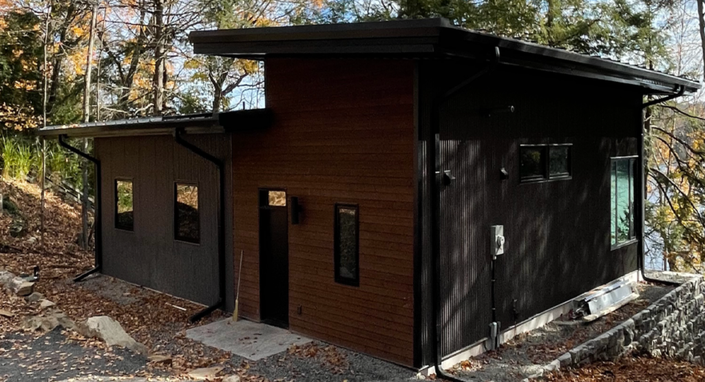 Steel Boat Storage Building in Muskoka – Prestige Steel Buildings